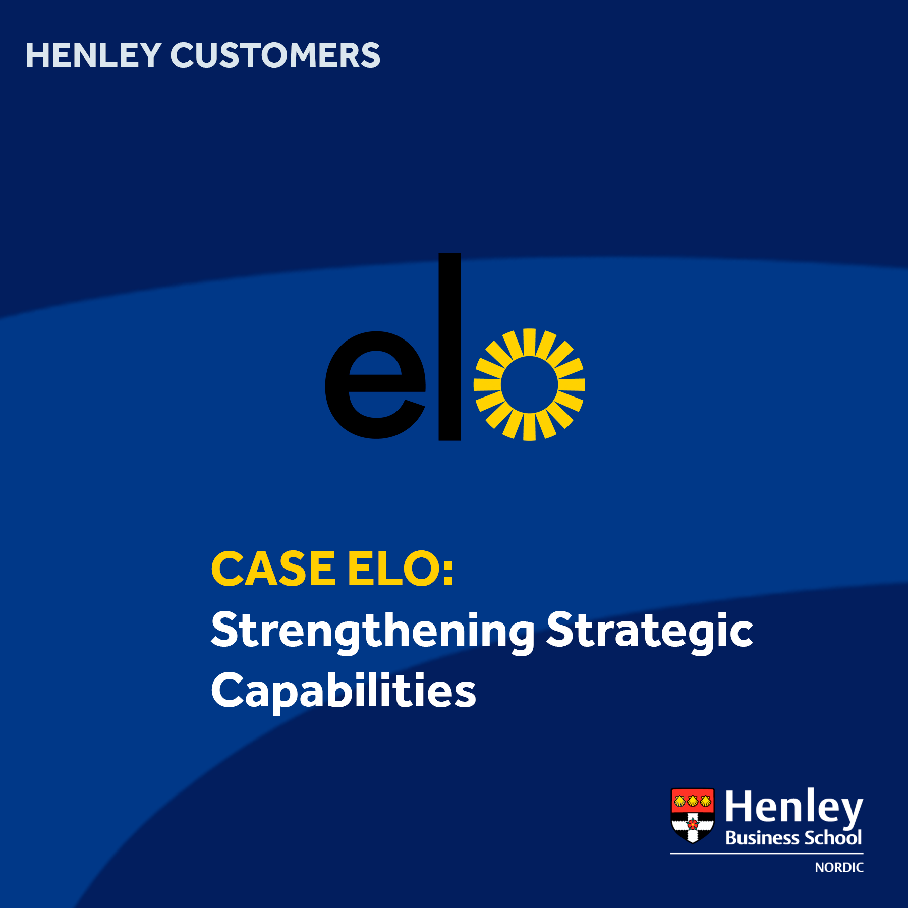 Henley Customer | Case Elo: Strengthening Strategic Capabilities - Henley